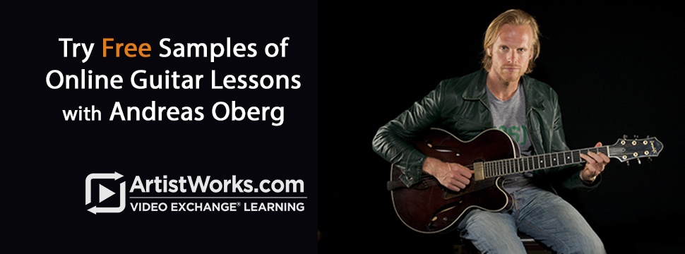 Free Guitar Lessons with Andreas Oberg