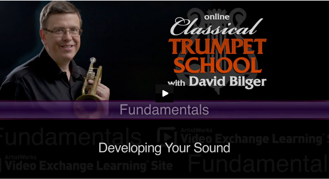 Free Trumpet Lessons with David Bilger