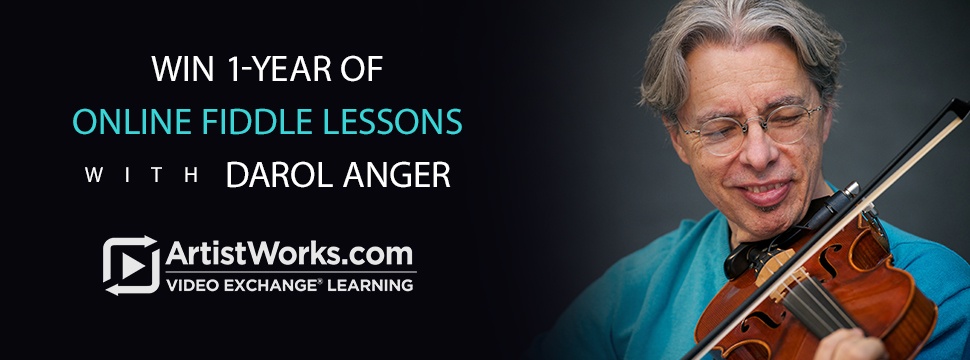 Win a Year of Free Fiddle Lessons with Darol Anger at ArtistWorks!